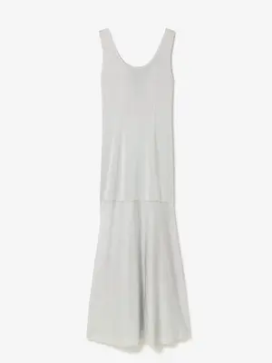 HOUSE OF DAGMAR Fluid Knit Maxi Dress - Silver