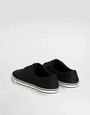 Dolce & Gabbana Sailing Canvas Sneakers - Black