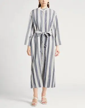 Max Mara Striped Woven Dress