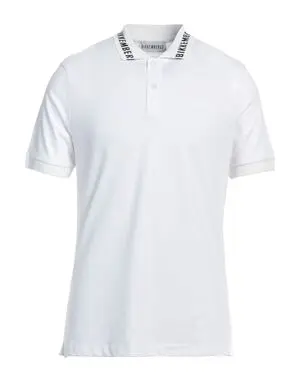 BIKKEMBERGS Polo Shirt Size Cotton, Elastane