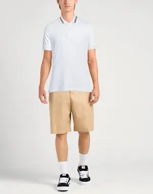BIKKEMBERGS Polo Shirt Size Cotton, Elastane