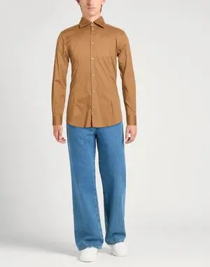 DANIELE ALESSANDRINI Shirt Size Cotton, Elastane