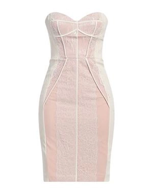Elisabetta Franchi ELISABETTA FRANCHI Mini Bodycon Dress Beige