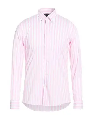 DANIELE ALESSANDRINI Shirt Size Cotton, Elastane - Pink