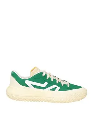 BRANDBLACK Sneakers Size Leather, Textile Fibers - Green
