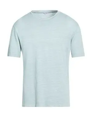 WOOL & CO T-shirt Sky Size Linen, Elastane - Blue
