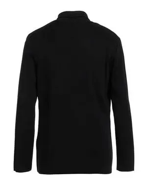LARDINI Cotton-viscose Knitted Blazer - Black