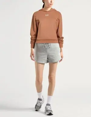 EA7 Sweatshirt In Polyester And Cotton - Beige