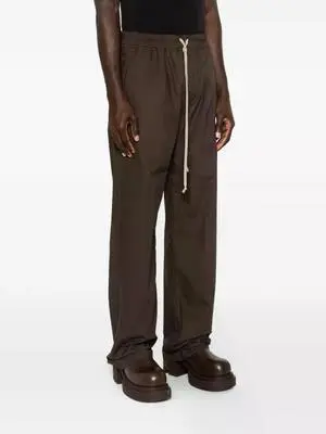 Rick Owens Dietrich Drawstring Trousers - Brown