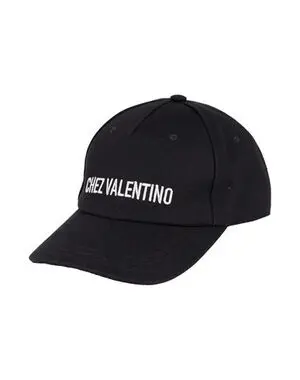 Valentino Garavani Hat Size Cotton - Black