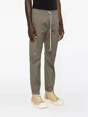 Rick Owens Bauhaus Zip-pocket Trousers - Brown