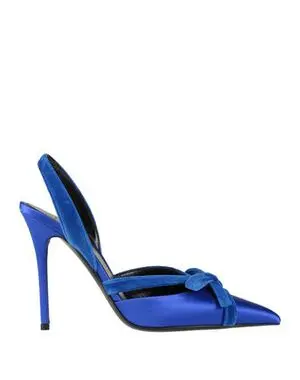 TOM FORD Pumps Bright Size Viscose, Silk, Cotton - Blue