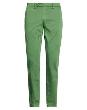 MANUEL RITZ Tapered Leg Chino Pants - Green