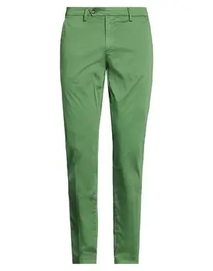 MANUEL RITZ Tapered Leg Chino Pants - Green