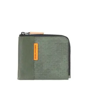 PIQUADRO Military Soft Leather Document Holder - Green