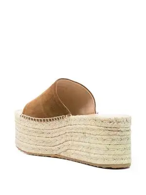 GIANVITO ROSSI Heeled Espadrilles - Brown