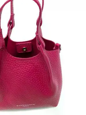 GIANNI CHIARINI Dua Mini Leather Bag - Pink