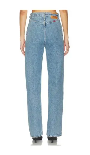 LEVI'S Ribcage Belted Wide-leg Jeans