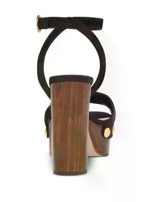 GIANVITO ROSSI Ardèa Platform Sandals - Brown