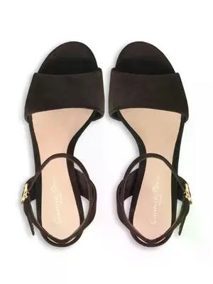 GIANVITO ROSSI Ardèa Platform Sandals - Brown