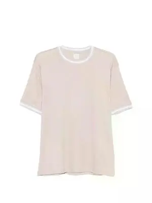 Eleventy Short Sleeves T-shirt - Neutrals