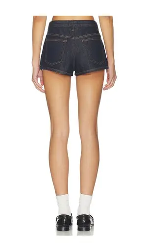 Superdown Fleure Denim Short In Navy