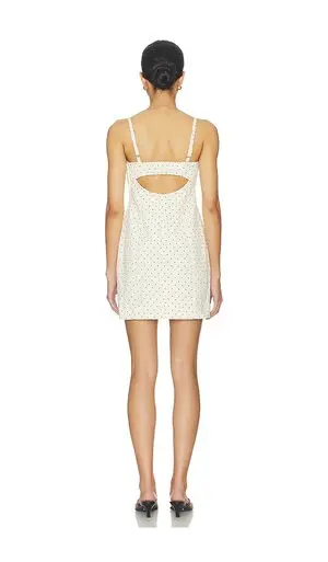 Steve Madden Peony Mini Dress - Pristine Ivory