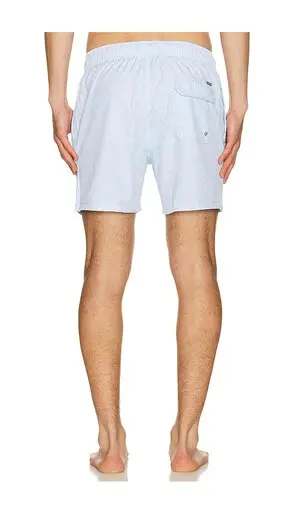 VINTAGE SUMMER 4-way Stretch Volley Shorts - Light Blue