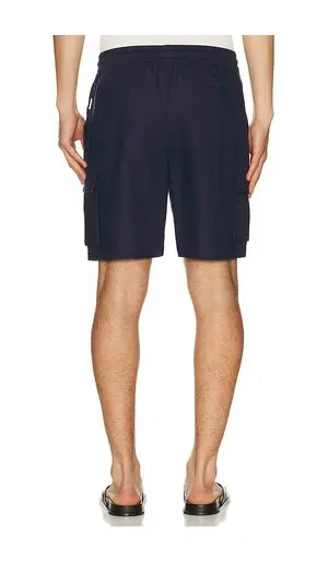 Onia Air Linen Pull-on Cargo Short - Deep Navy