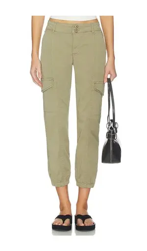 Sanctuary Rebel Pant In Sage - Covert Green