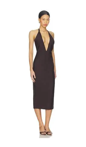 Superdown Kass Bandage Midi Dress