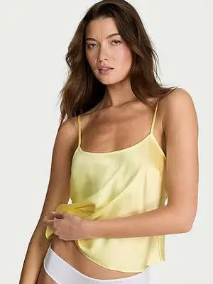 Victoria's Secret Satin Cami Top - Yellow