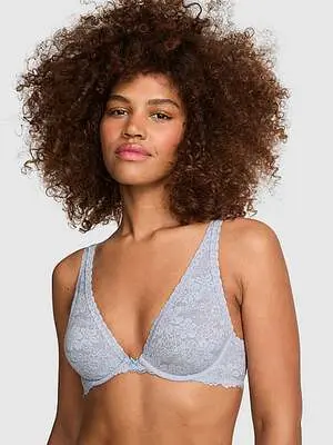 Pink Wink Wink™ Undercover Lift Unlined Plunge Bra - Blue