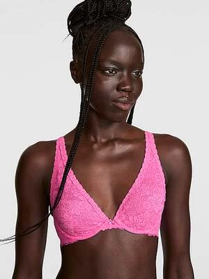 Pink Wink™ Undercover Lift Unlined Plunge Bra - Pink