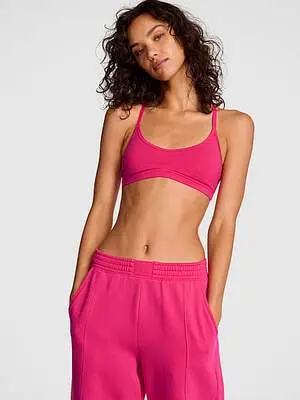 Pink Racerback Sports Bras