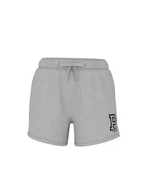 Pink Campus Fleece™ Roll-down Shorts - Grey