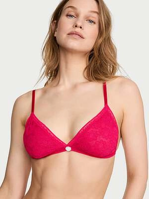 Victoria's Secret The Lacie Unlined Triangle Bralette - Pink