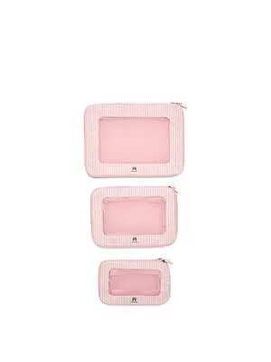 Victoria's Secret 3-piece Compression Packing Cubes Set - Print