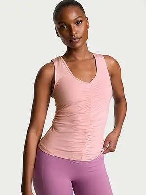 Victoria's Secret Ruched Performance Tops For Women