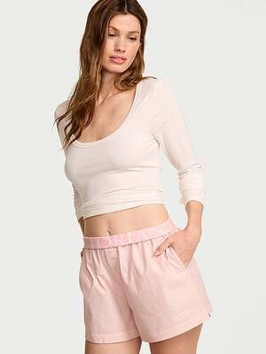 Victoria's Secret Mix & Match Sleep Heritage Cotton Pajama Short - Print