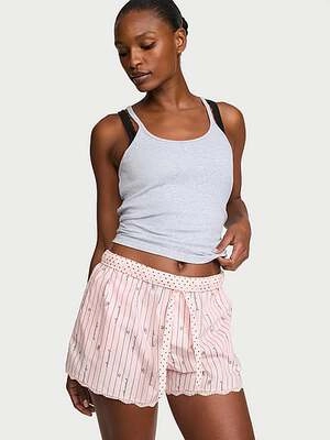 Victoria's Secret Mix & Match Sleep Heritage Cotton Pajama Shorts - Print