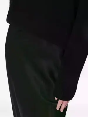 ANINE BING Satin Pencil Midi Skirt