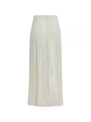 GONGDID DESIGN Pleated Maxi Skirt