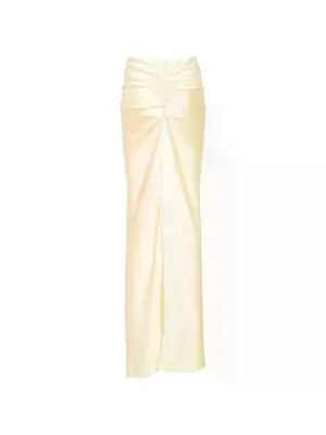 Andamane Ruched Skirt - Neutrals