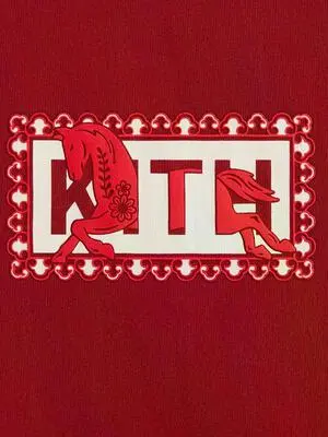 Kith Treats Year Horse Graphic T-shirt - Red