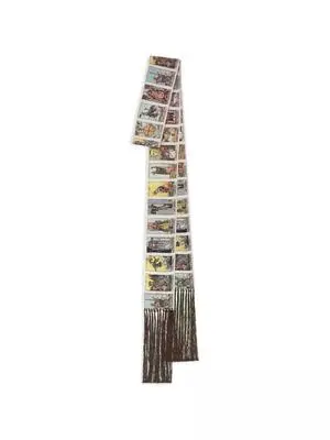 Burberry Skinny Tarot Silk Scarf
