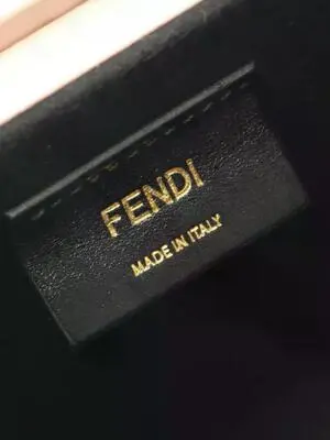 Fendi 2010-2026 Leather Vertical Box Crossbody Bag