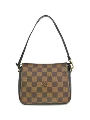 LOUIS VUITTON 2000 Damier Trousse Shoulder Bag - Brown