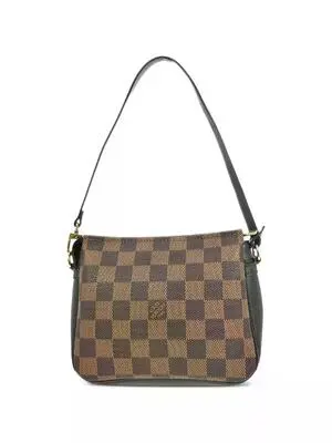 LOUIS VUITTON 2000 Damier Trousse Shoulder Bag - Brown