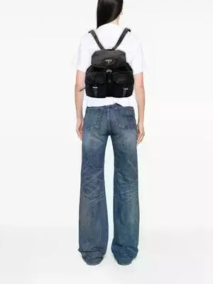 Prada 2000-2013 Tessuto Backpack - Black